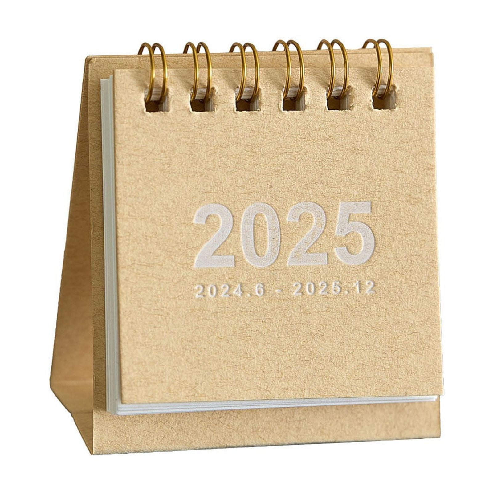potrochi Desk Calendar 2025, 2025 Yearly Desk Top Calendar, 2025 Mini ...