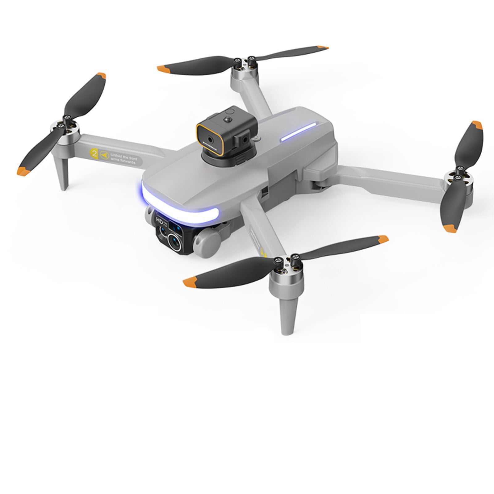 potrochi Drone with Camera for Adults Kids, 2.4G WIFI FPV Drone With 4K ...