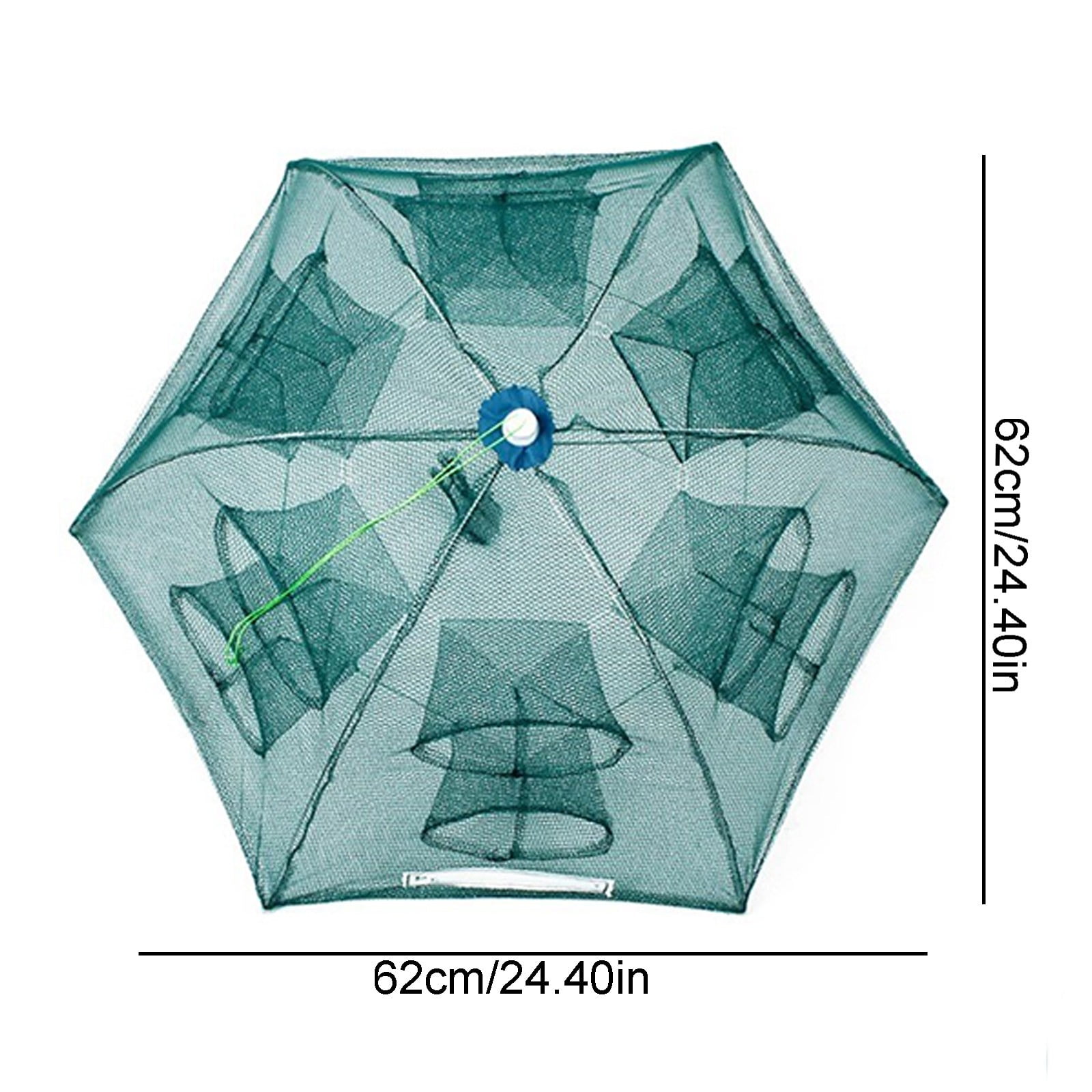 potrochi Foldable Bait Trap Fishing Net, Fishing Net Trap, Portable ...