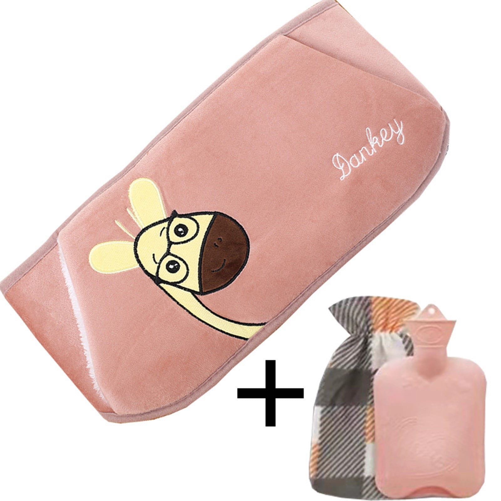 potrochi Hot Water Bag, Hot Water Bottle Rubber Warm Water Bag Pouch ...
