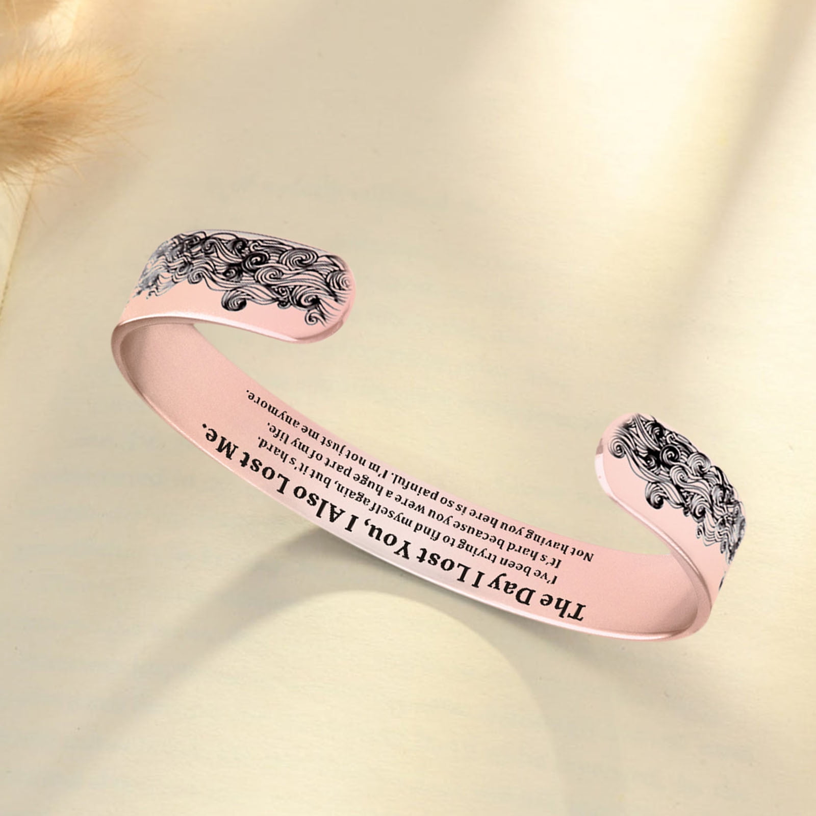 potrochi Memorial Bracelet for Loss of Loved One Husband Mother Dad Son ...