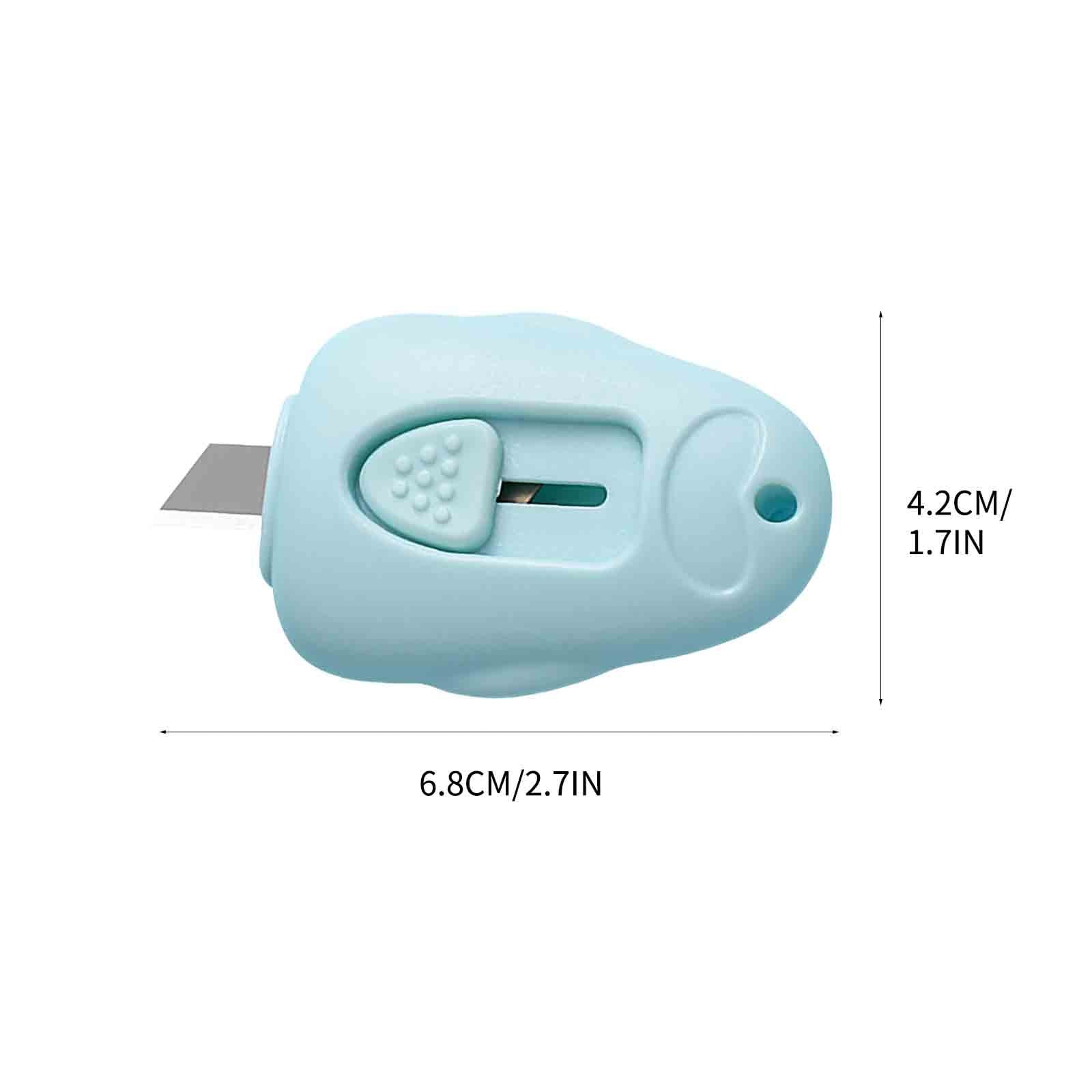 potrochi Mini Box Cutter, Mini Box Cutter Cloud Utility Retractable Art ...