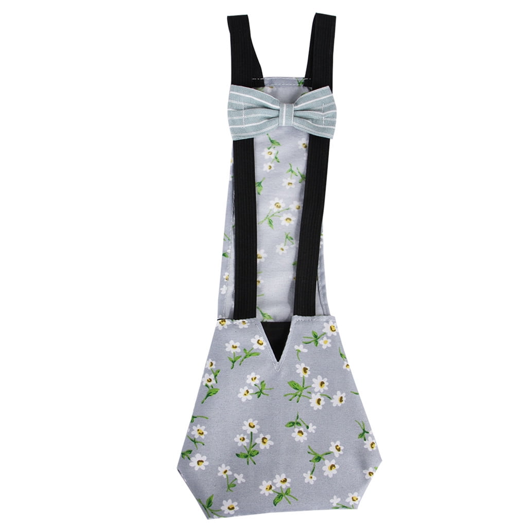 potrochi Pet Duck Goose Diapers, Adjustable Cloth Nappy Poultry Costume ...