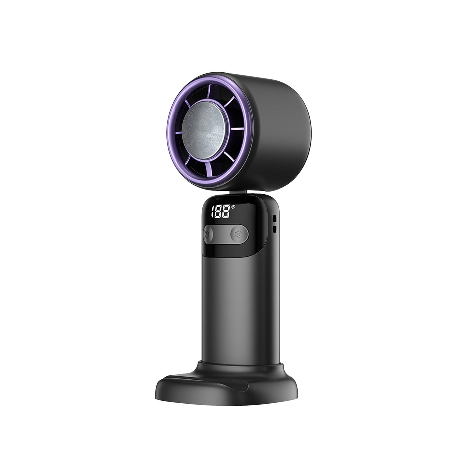 potrochi Portable Handheld Turbo Fan, 5 Gear Wind, Mini Portable Hand ...