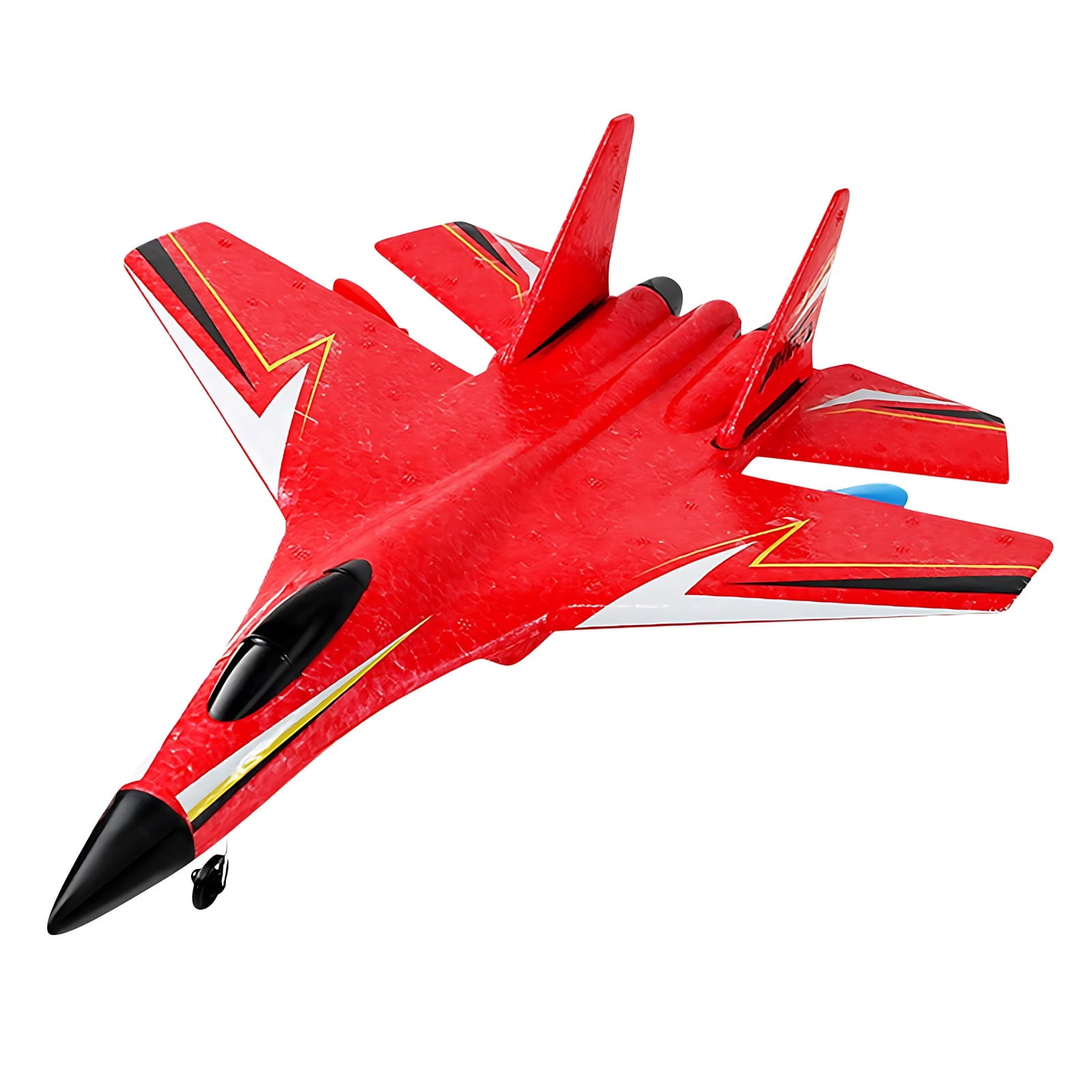 potrochi RC Plane Remote Control Glider Airplanes 2.4 GHZ 2 Channels ...