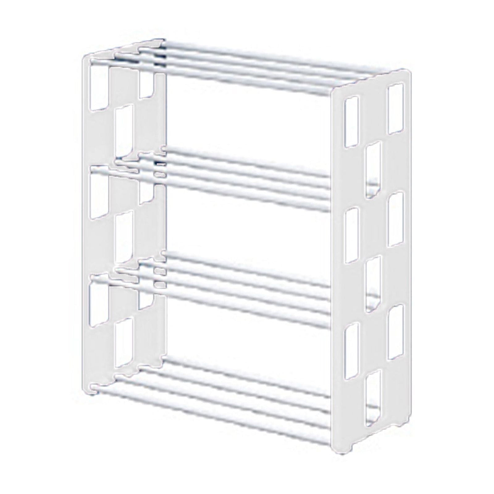 potrochi Stackable Small Shoe Rack, Narrow Stackable Shoe Shelf ...