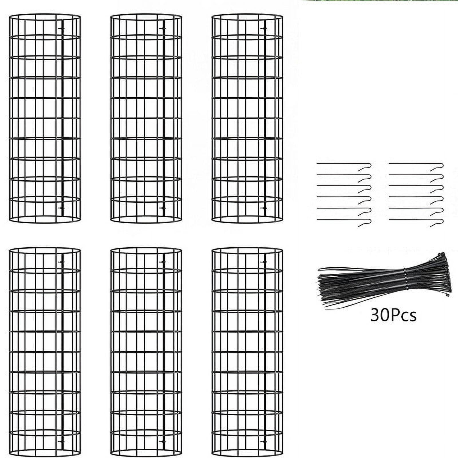 potrochi Tree Trunk Protector, 6 Pack Plant Guard Protectors with Zip ...