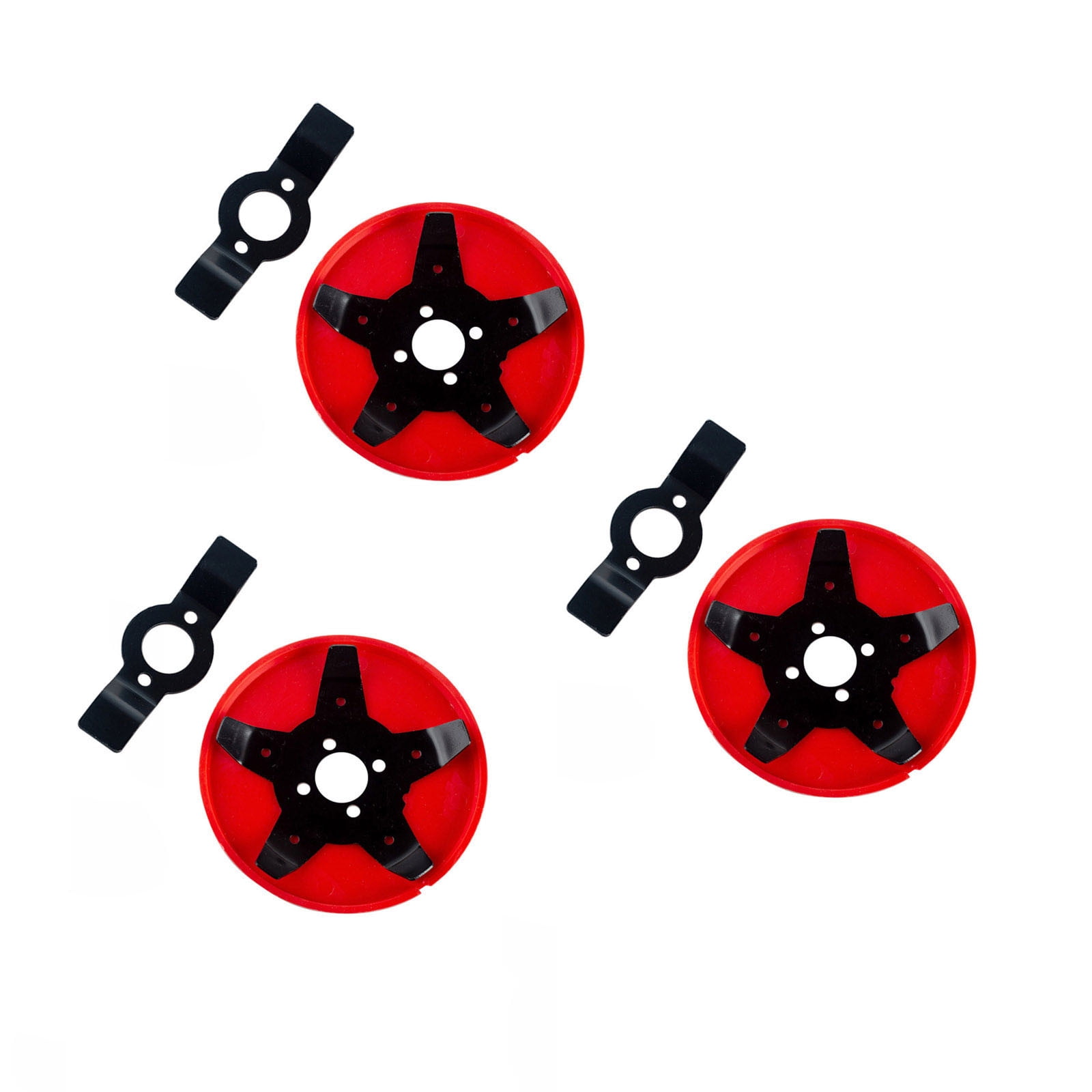 potrochi Weeder Plate Blades Lawn Mower, Amphibious Weeding Disc Mower ...