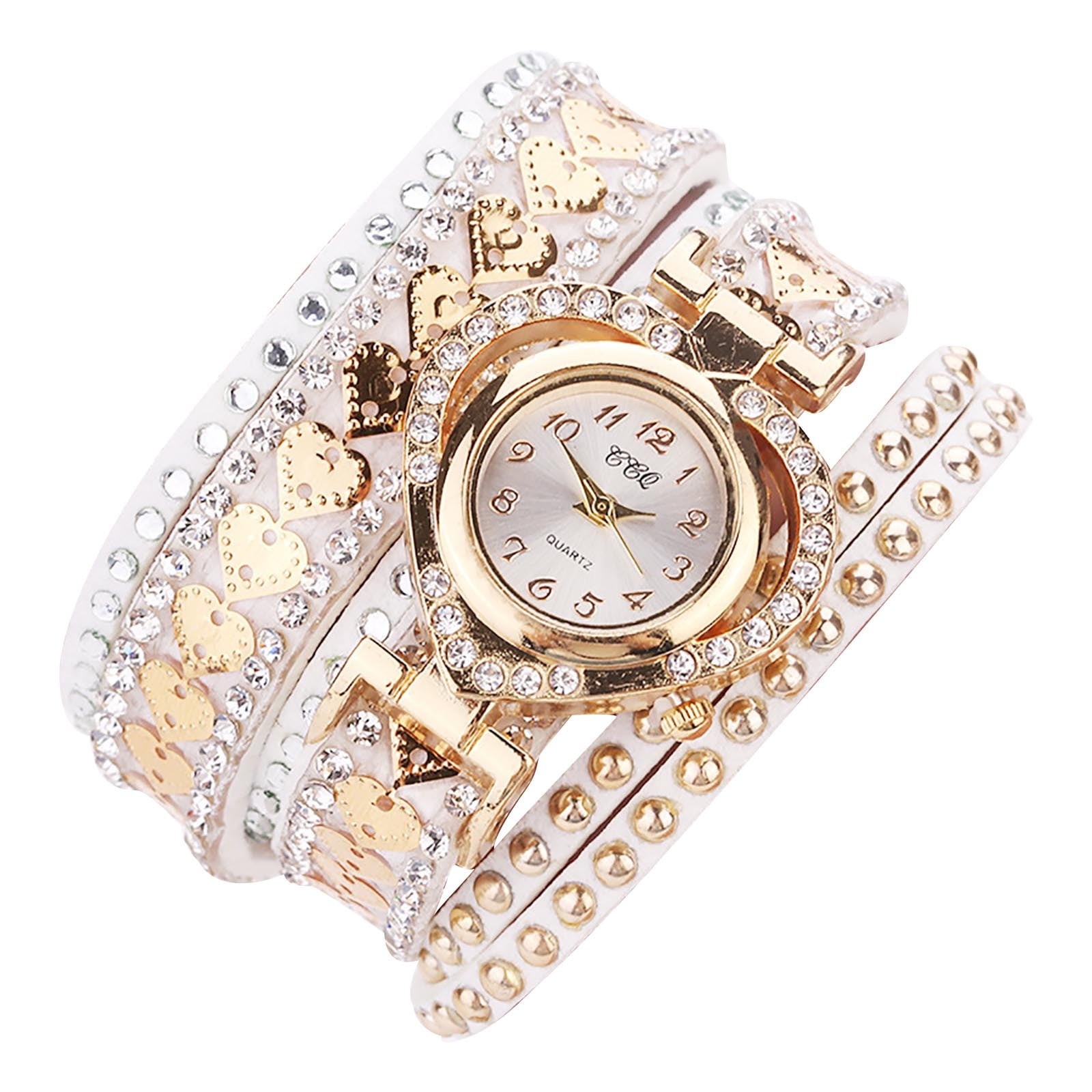 potrochi Women Watches, Fashion Women's Rhinestone Watch, Analog Quartz ...