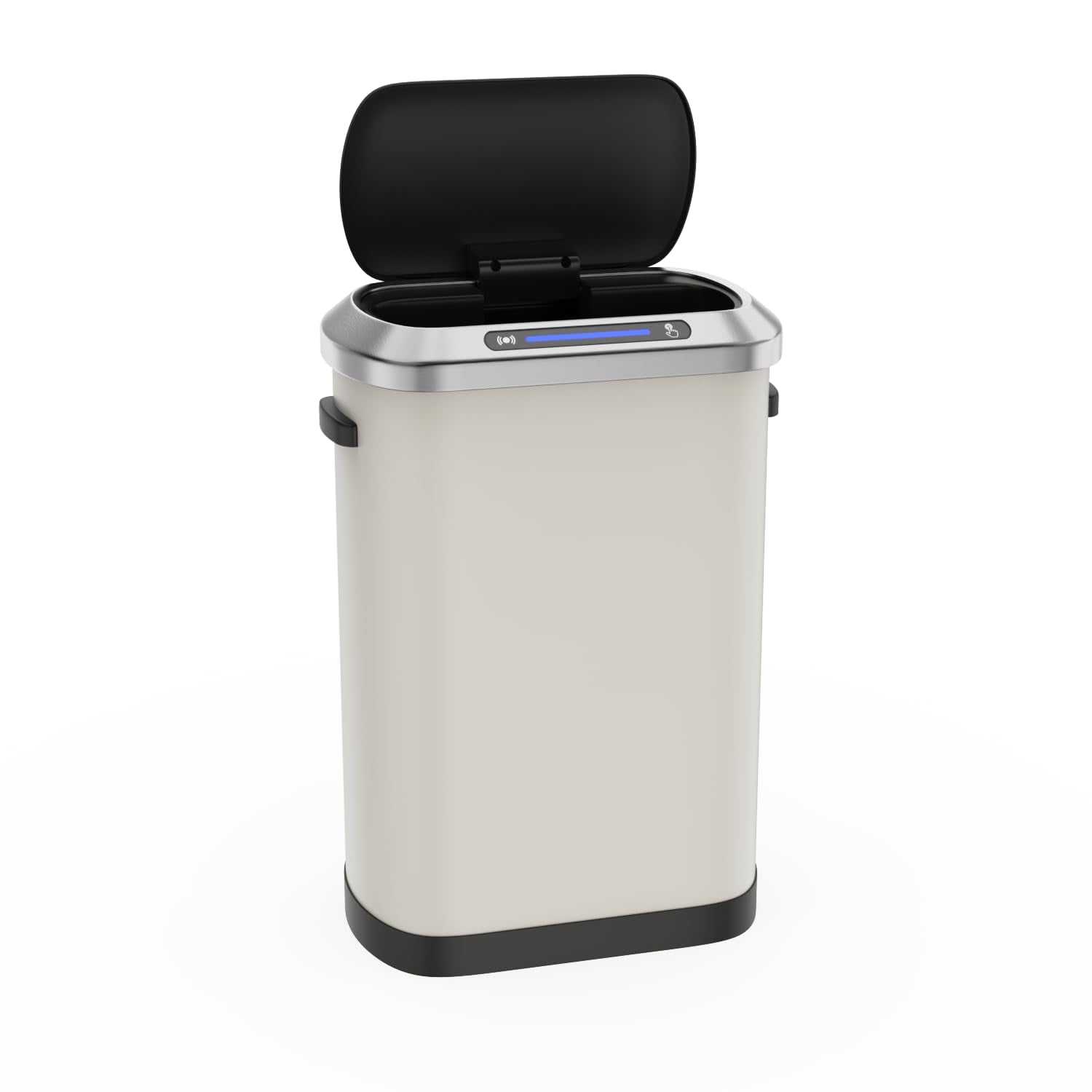 pouseayar 13Gallon 50L Stainless Steel Smart Trash Can with Motion ...
