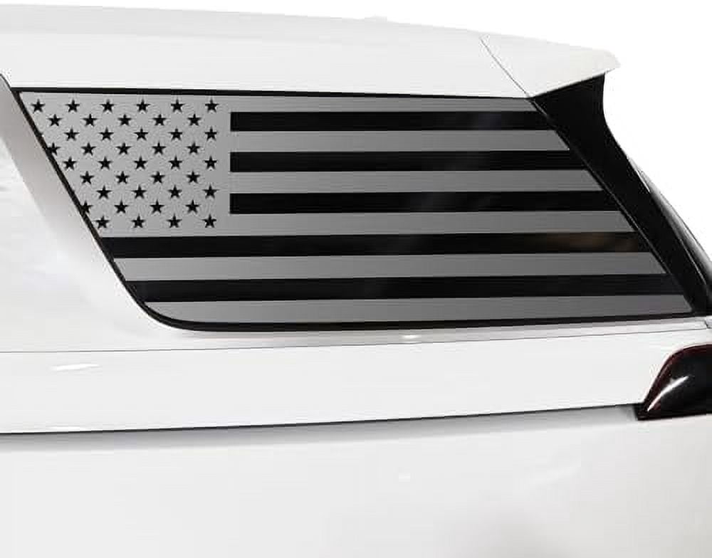 precut quarter window american flag vinyl decal sticker compatible with ...