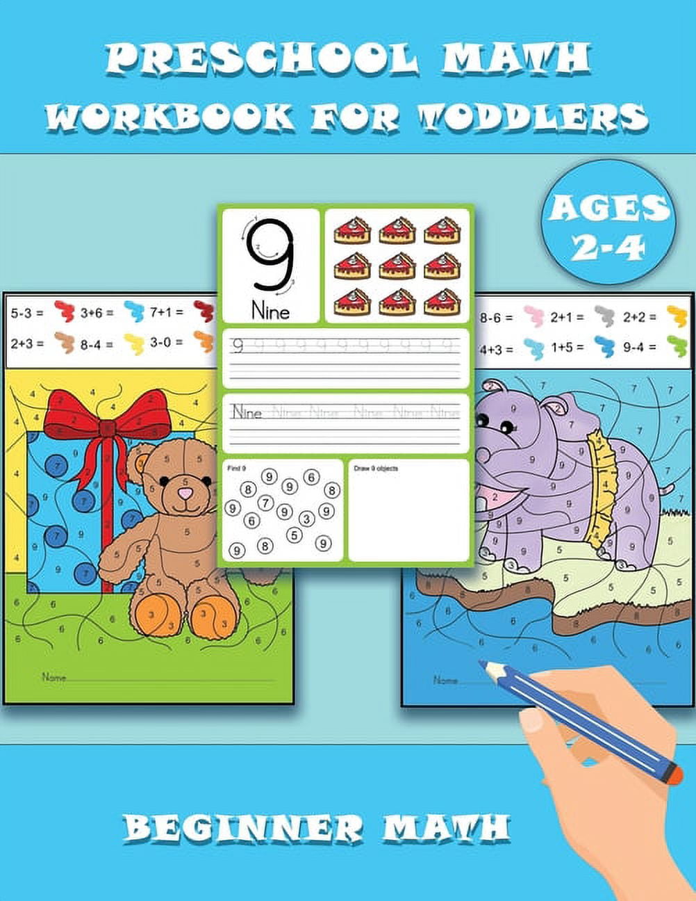 preschool math workbook for toddlers ages 2-4 beginner math: Preschool ...