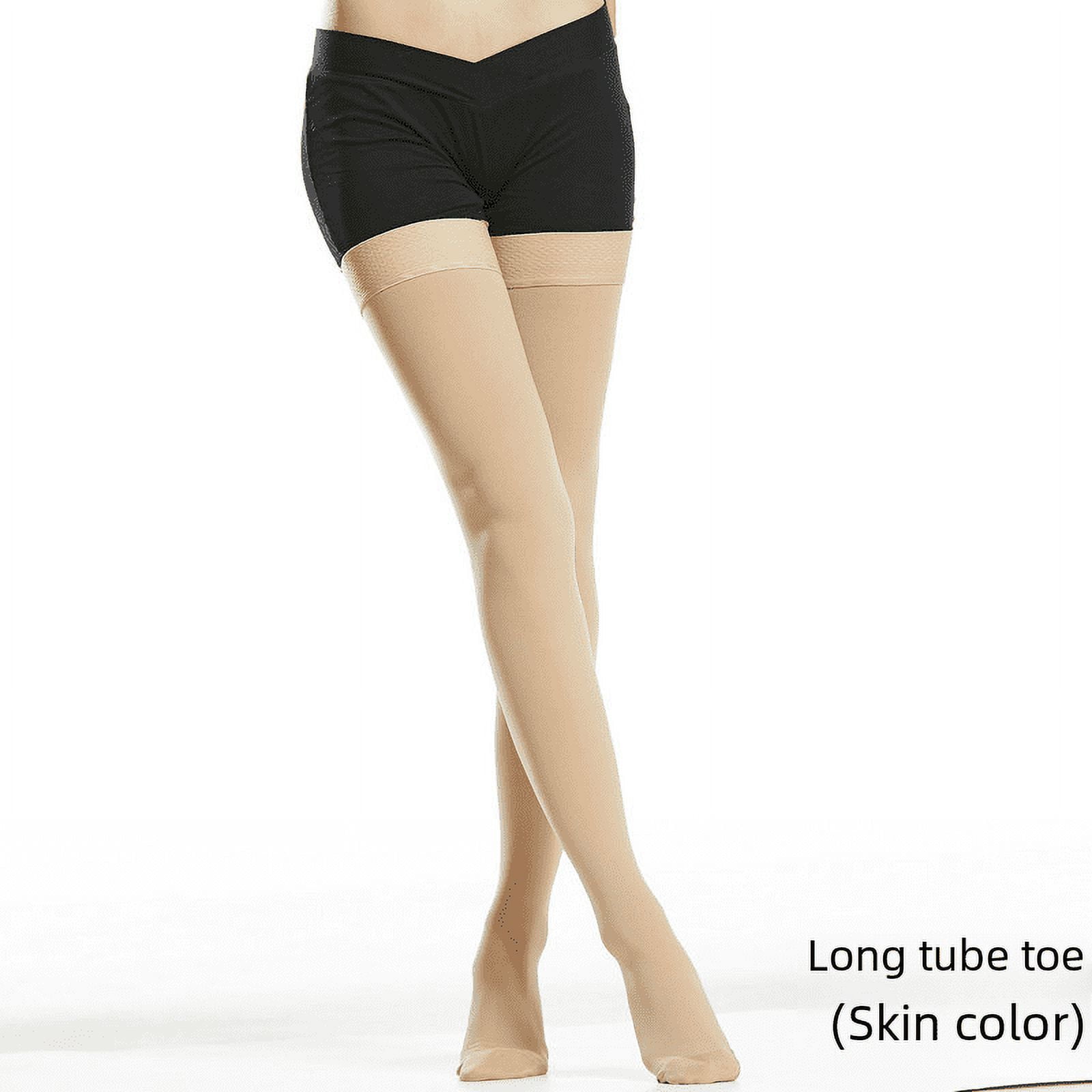 pressure thrombosis socks curved long tube leg guard sports compression ...