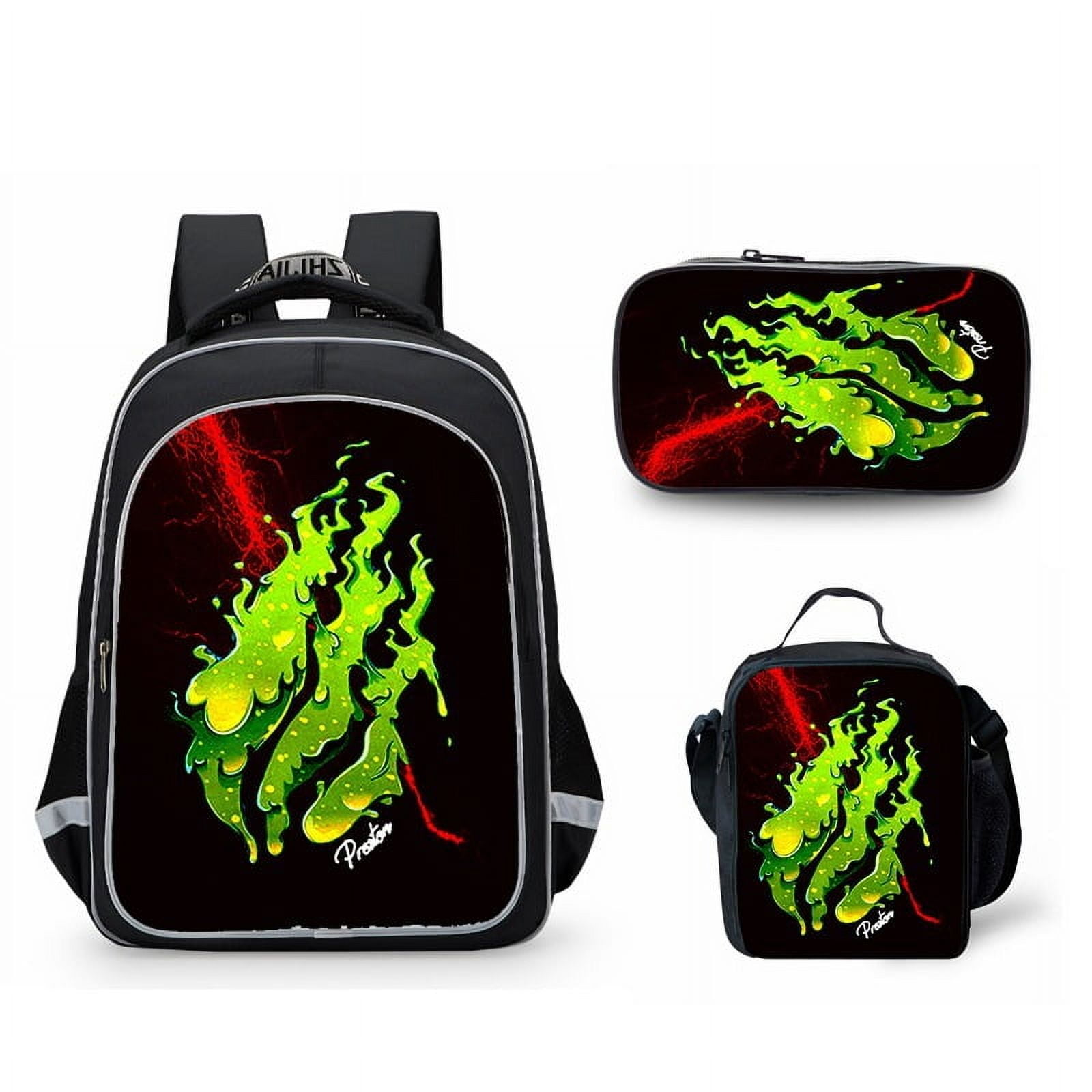 prestonplayz student back to school backpack outdoor travel sports 3 ...