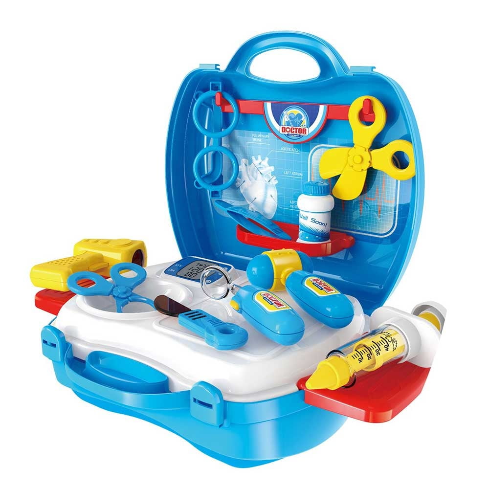 pretend-play-set-portable-doctor-case-18pcs - Walmart Business Supplies