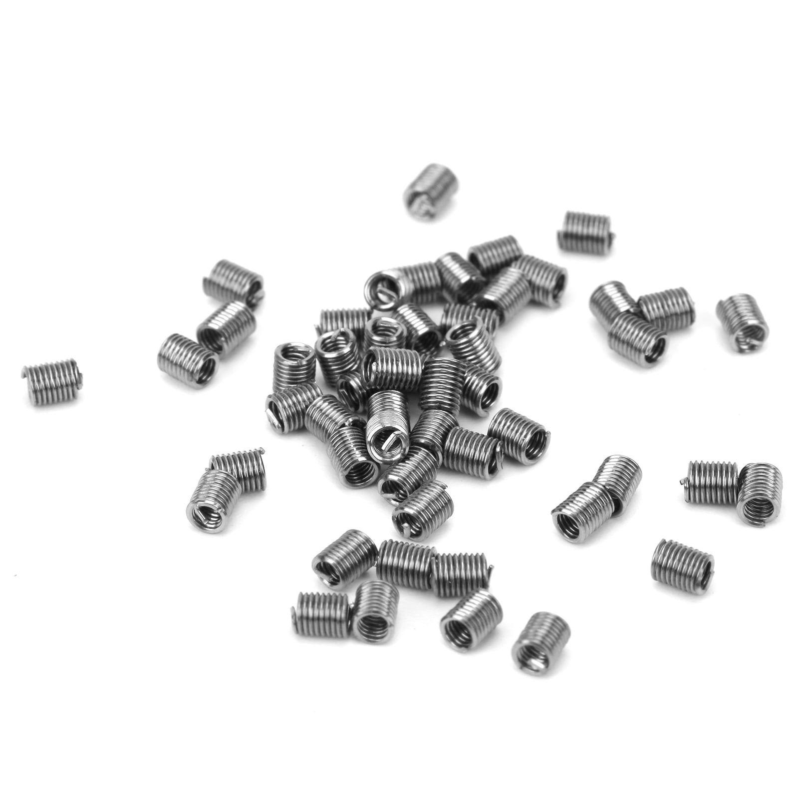 price crash 50Pcs Wire Thread Insert Threaded Repair Protection Sleeve ...