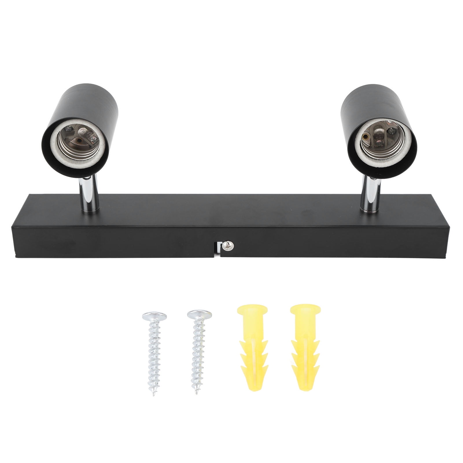 price crashLED Track Light Two Bulb Fixed Rail with Rotating Heads ...
