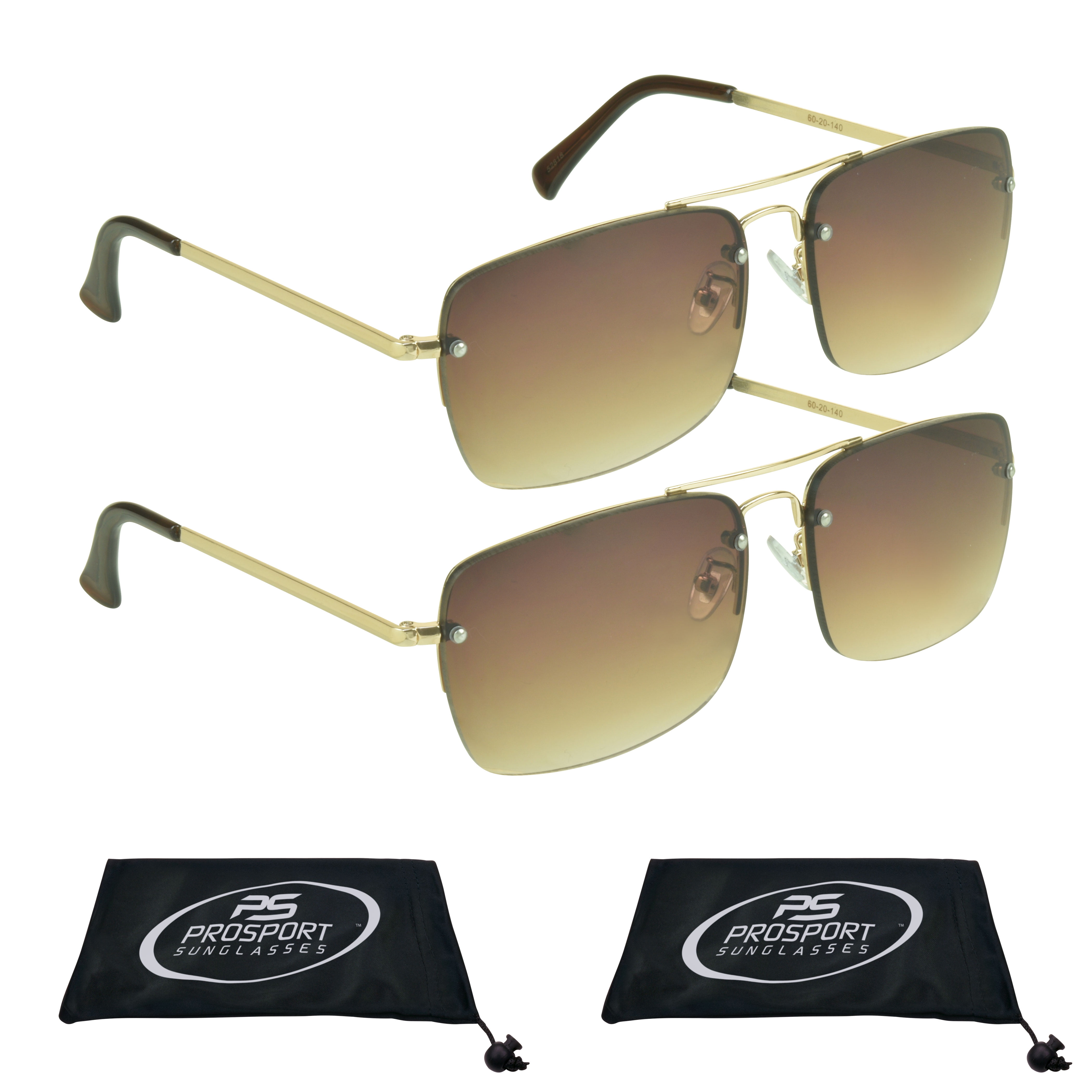 proSPORT Reading Sunglass Full Sun Reader Aviator Men Women 2 Pairs NOT ...
