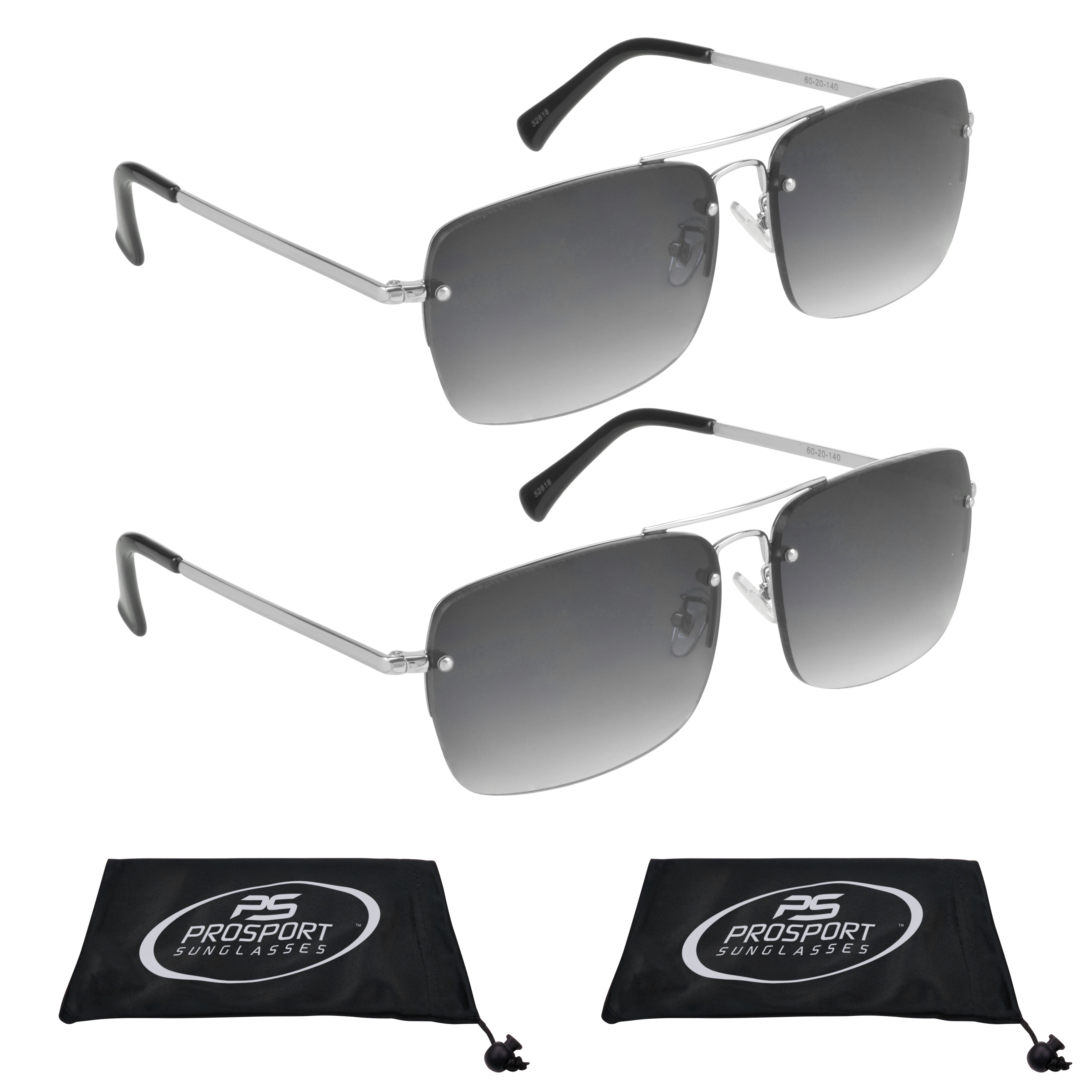 proSPORT Sunglass Reader Aviator Tinted Reading Men Women 2 Pairs NOT ...
