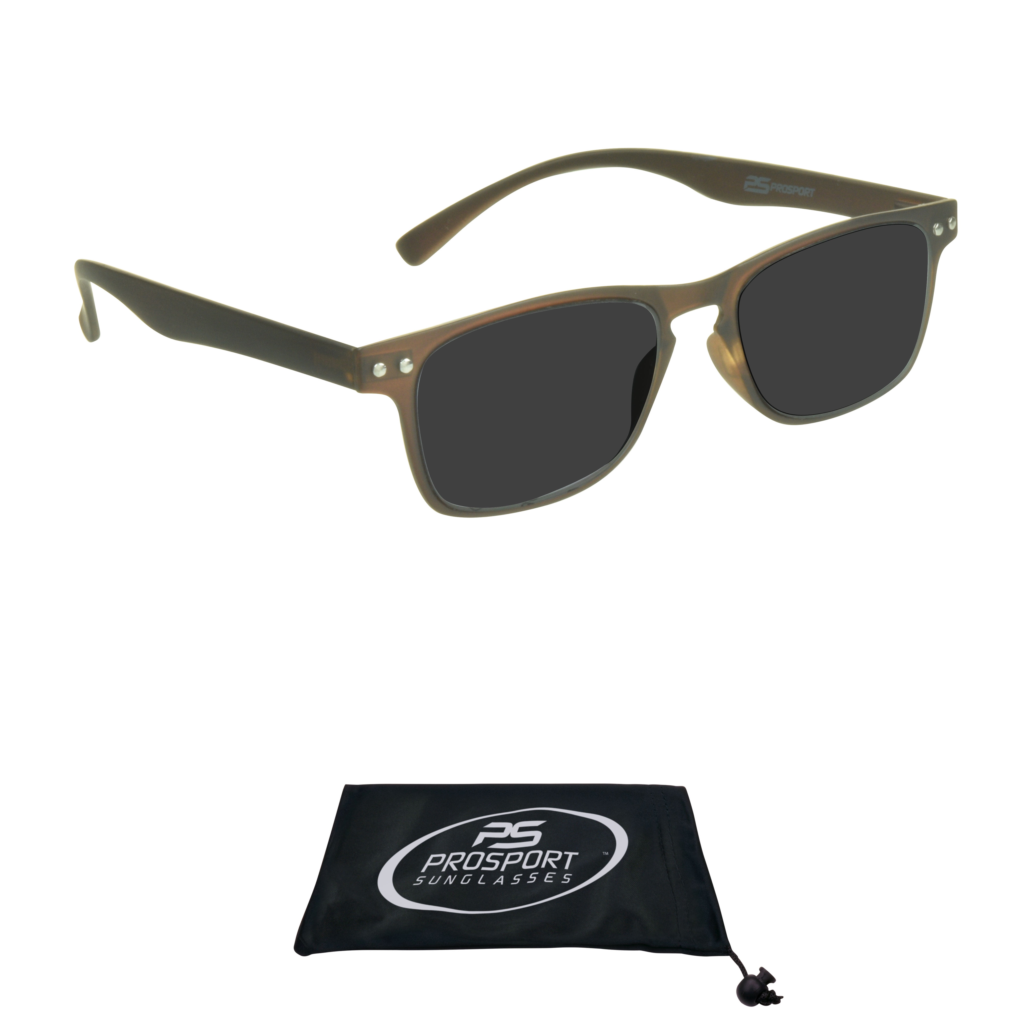 proSPORT Sunglass Reader Tinted Reading Men Women Brown Lightweight NOT ...