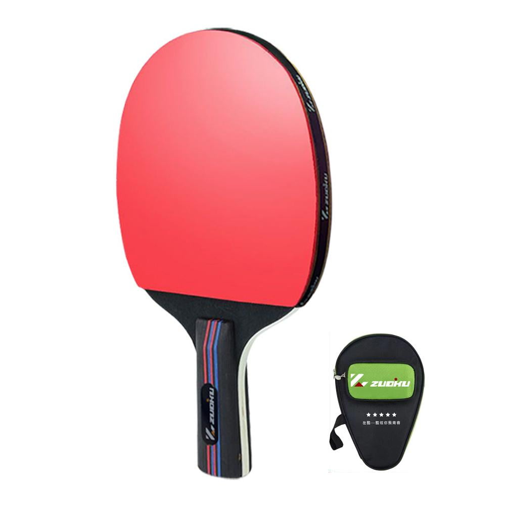 professional Table tennis racket grade high elastic rubber beginner rac ...