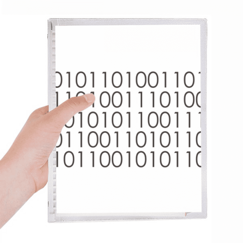 programmer binary system world notebook loose diary refillable journal statiry - Walmart.com