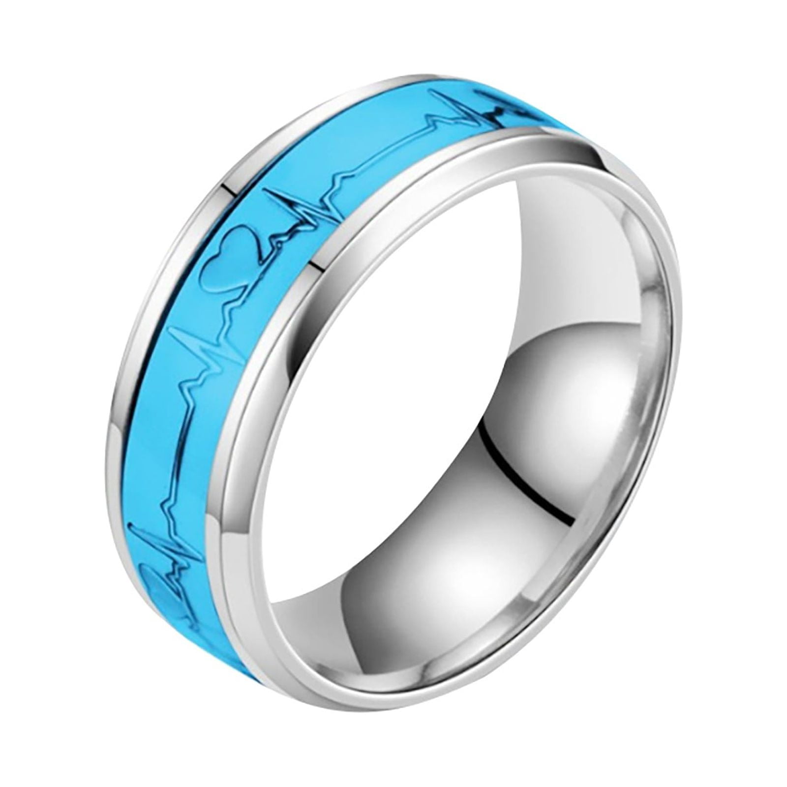 promise rings for her gold 14k real diamonds couple silver engagement ...