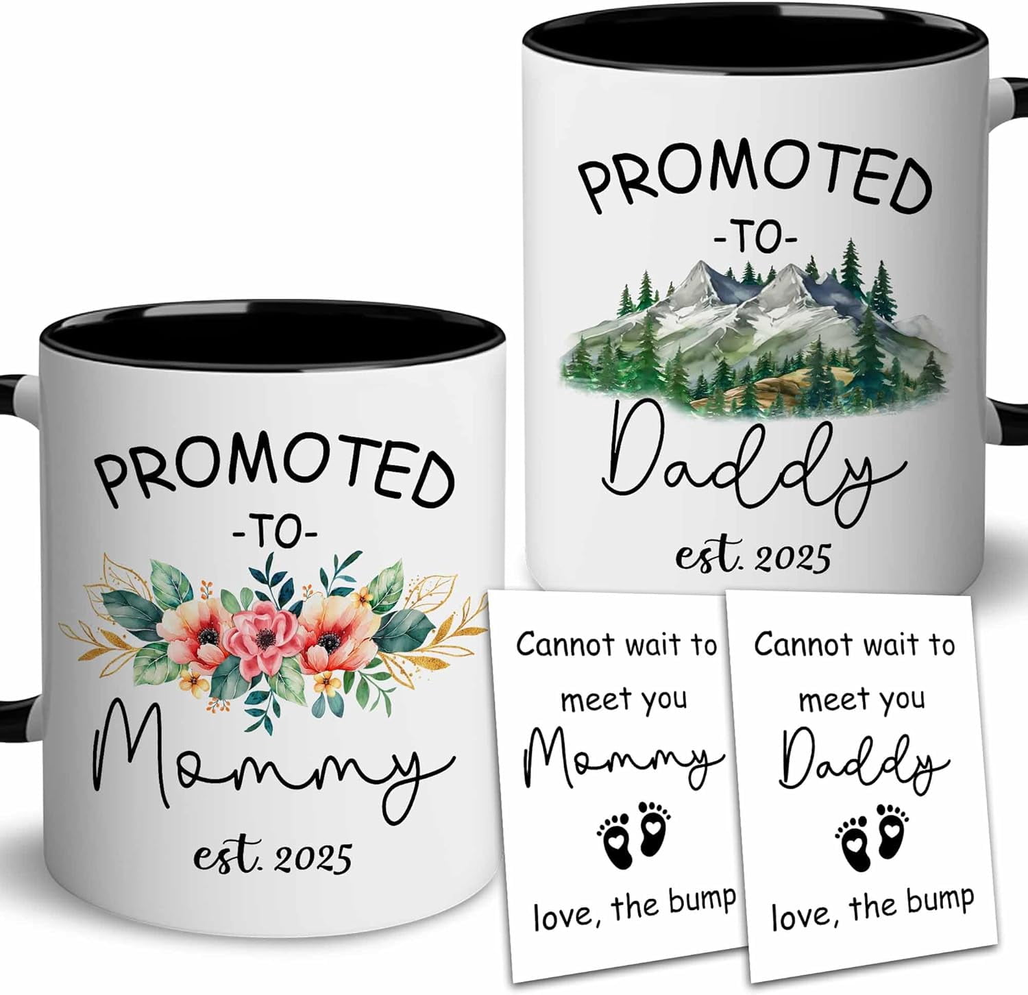 promoted to parents - gifts for parents to be 2025 - mommy and daddy ...