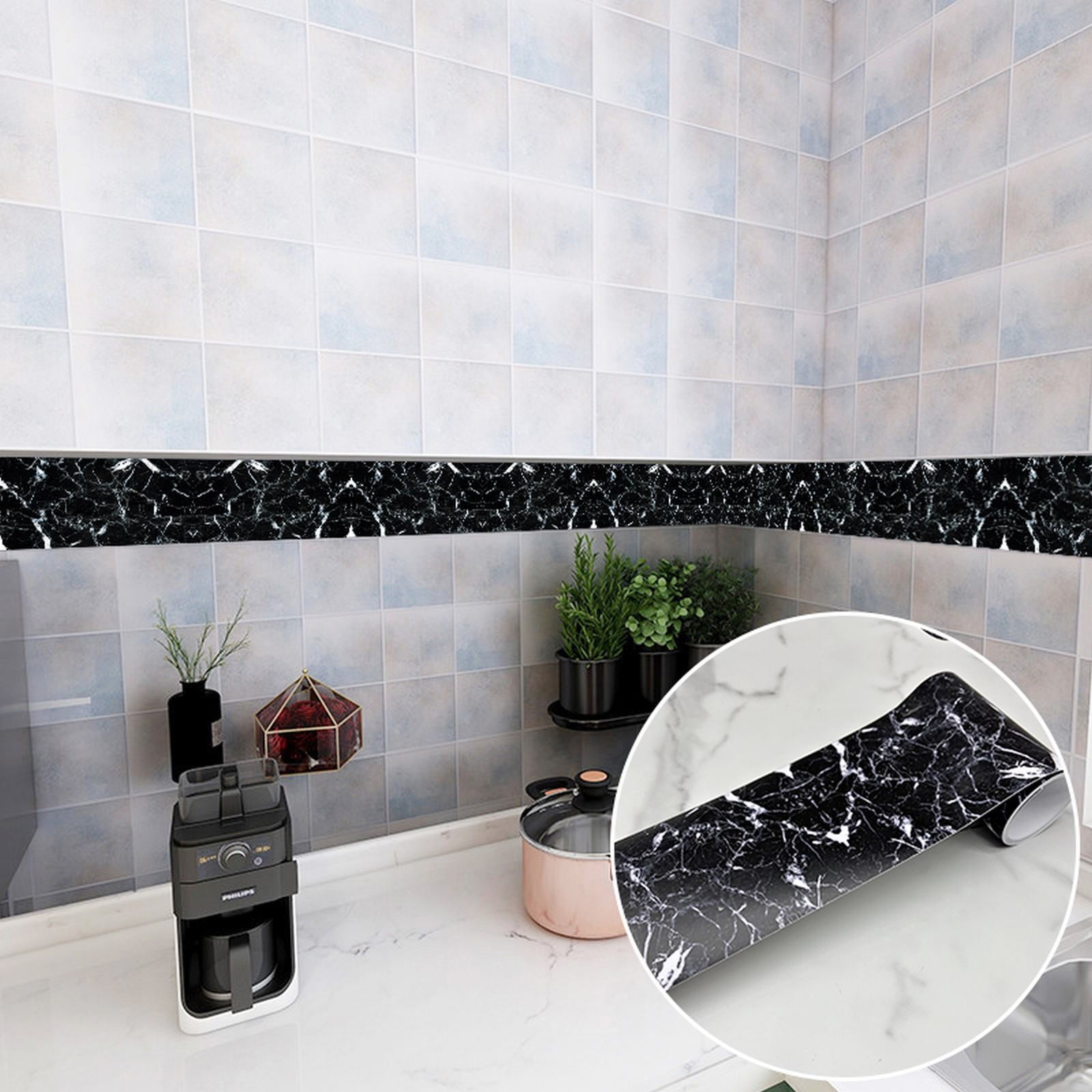 promotion! Window Sticker Removable Peel And Stick Wallpaper Wall Waist ...