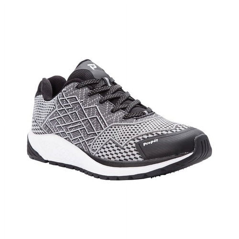 propet men's one running shoe, black/silver, 14 d us - Walmart.com
