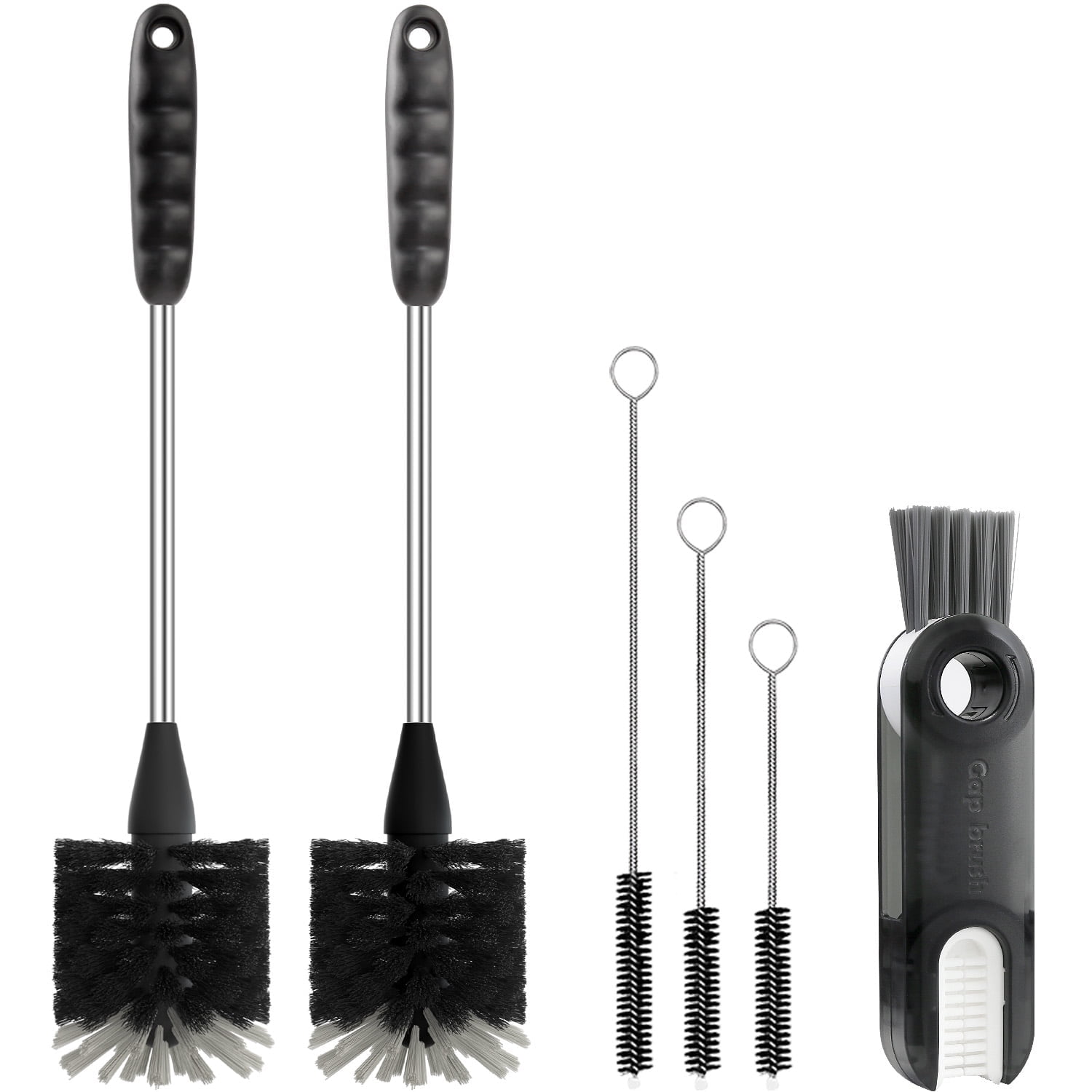 propuri Bottle Brush, Long Handle Bottle Cleaner,3-in-1 Cleaning Brush ...