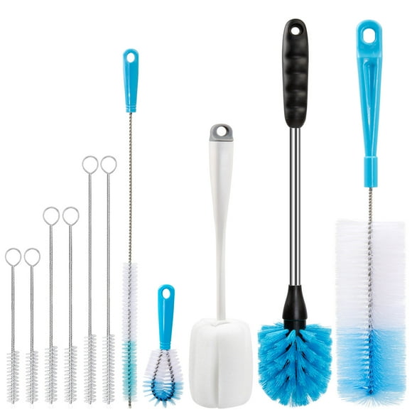 propuri Bottle Brush Tube Cleaning Set, Long Handle Bottle Cleaner for ...
