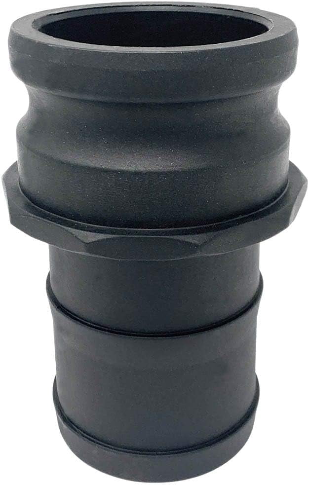 propylene Type E Cam and Hose Fitting, 3" Male Camlock Adapter x 3 ...