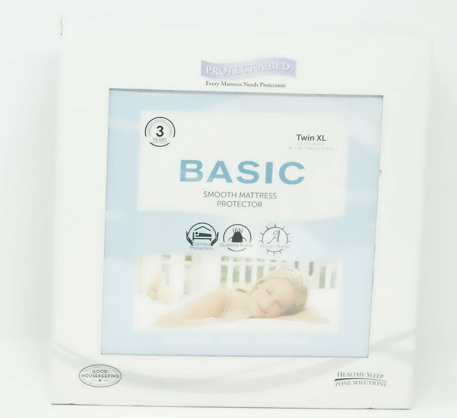 protect-a-bed basic smooth waterproof mattress protector - Walmart.com