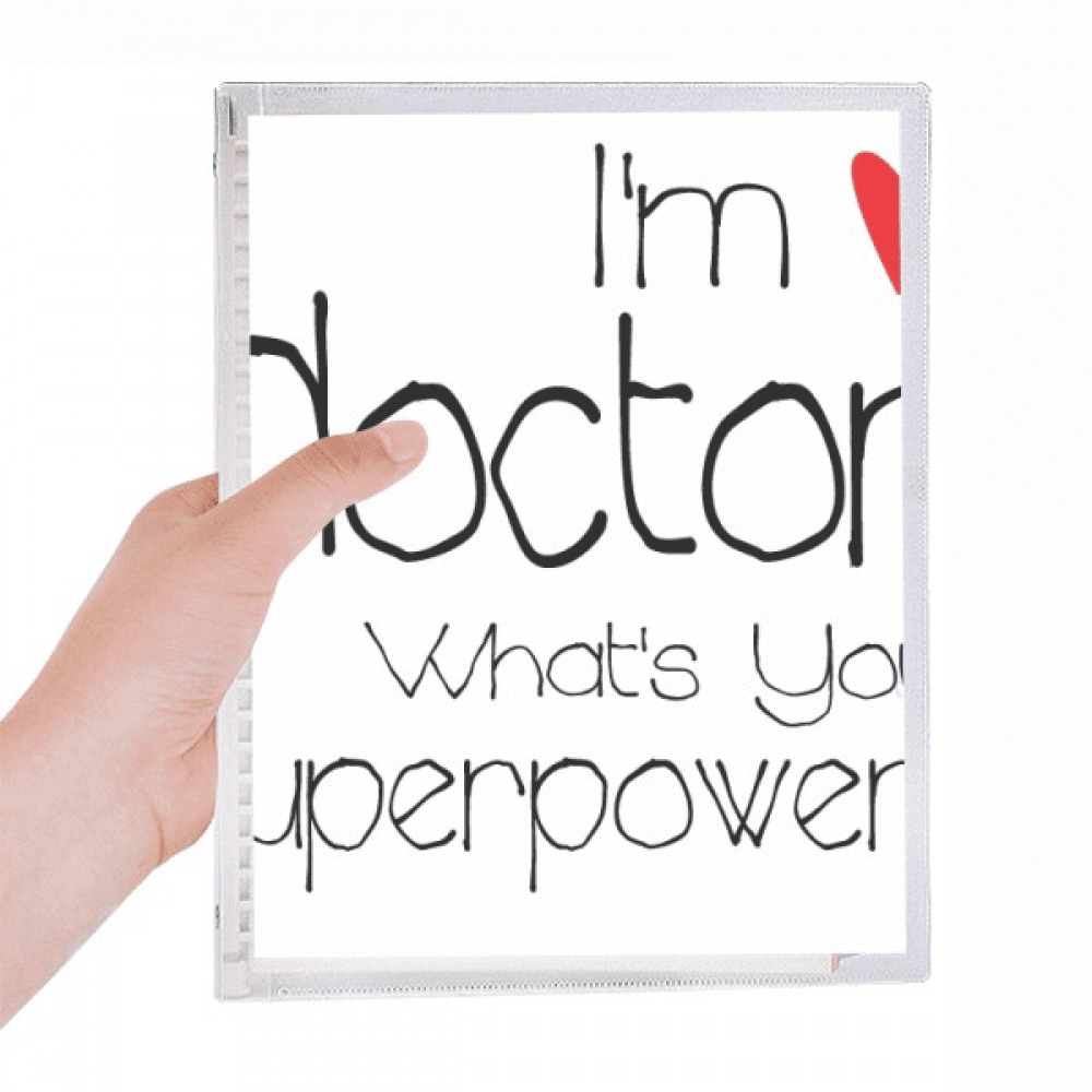 proud doctors i'm a doctor english notebook loose diary refillable ...