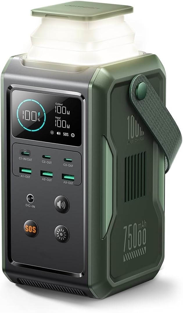 pryMAX Portable Power Station,256Wh 80000mAh Solar Generator, LiFePO4 ...