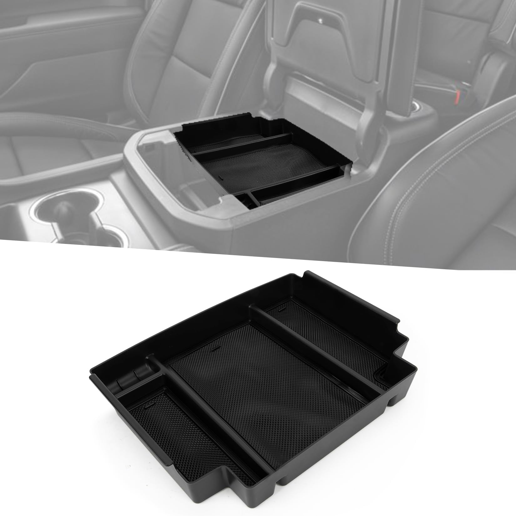 psler Center Console Organizer Fit for 2021 2022 2023 2024 Chevy Tahoe ...