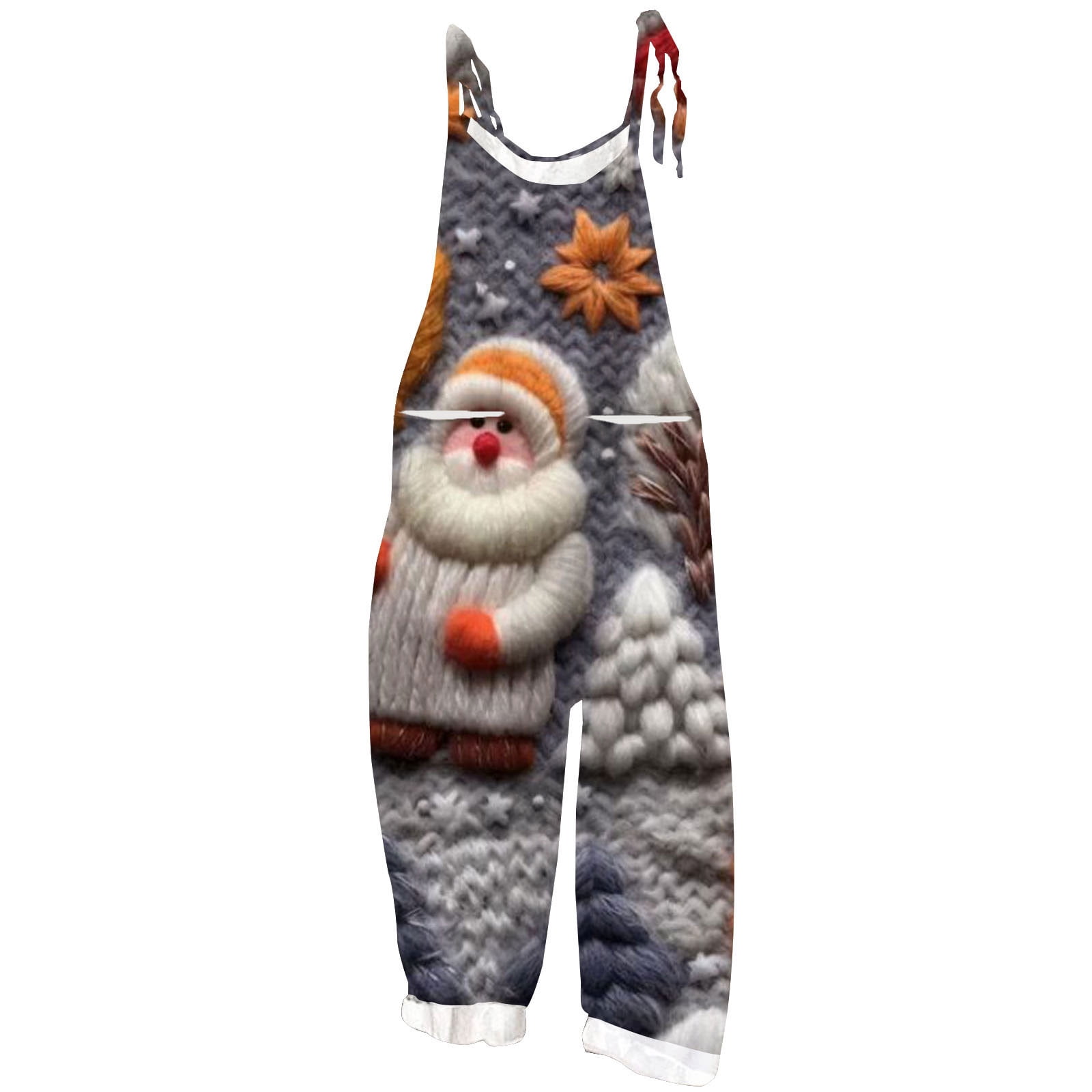 pstuiky Christmas Outfits for Women, Women Christmas Overalls Print ...