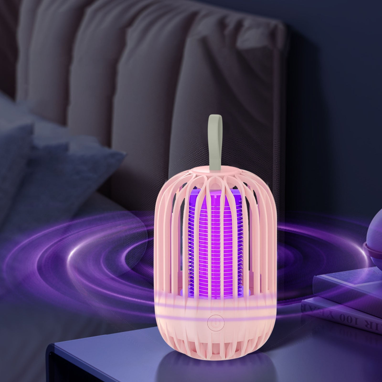 mtvxesu Fly Traps, LED Mosquito Lamp Mosquito Trap Repellent USB ...