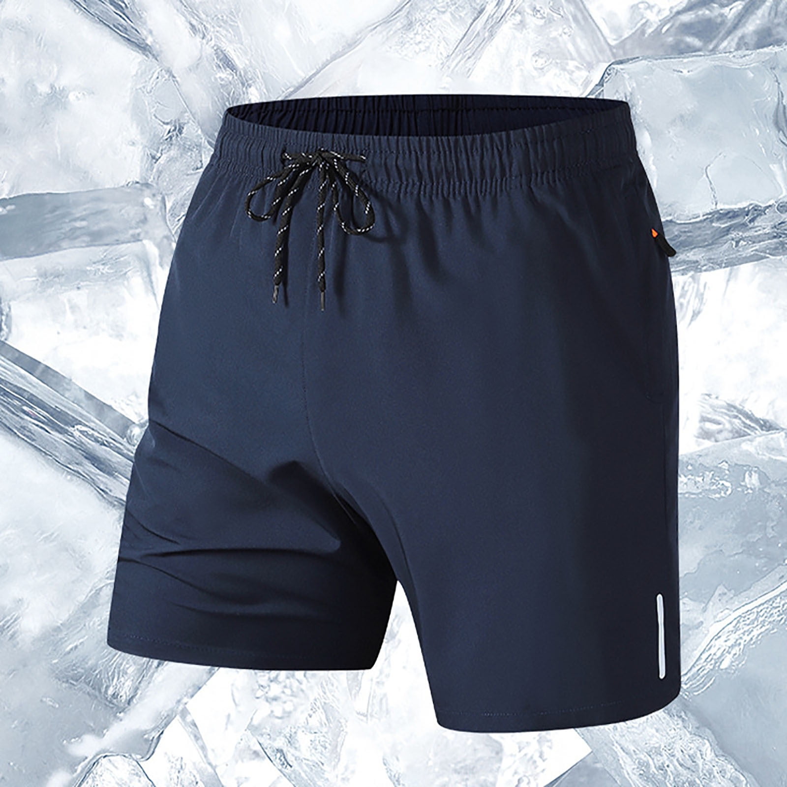 pstuiky Mens Shorts, Men Solid Color Athletic Training Shorts With ...