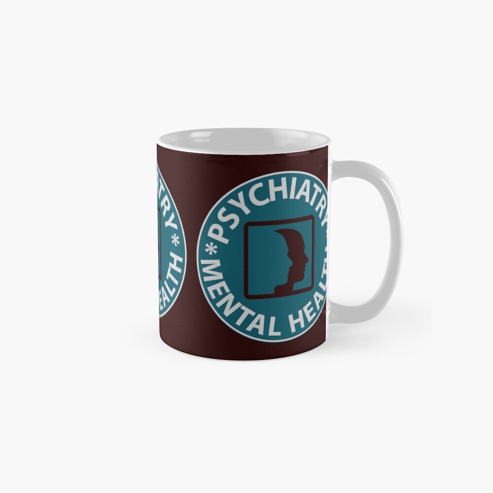 psychiatry, mental health logo Classic Mug - Walmart.com