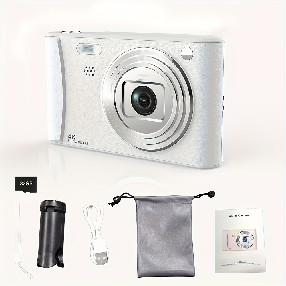 pthjcrkwd 1080P HD Digital Camera for Vlogging with 2.4 Inch LCD ...