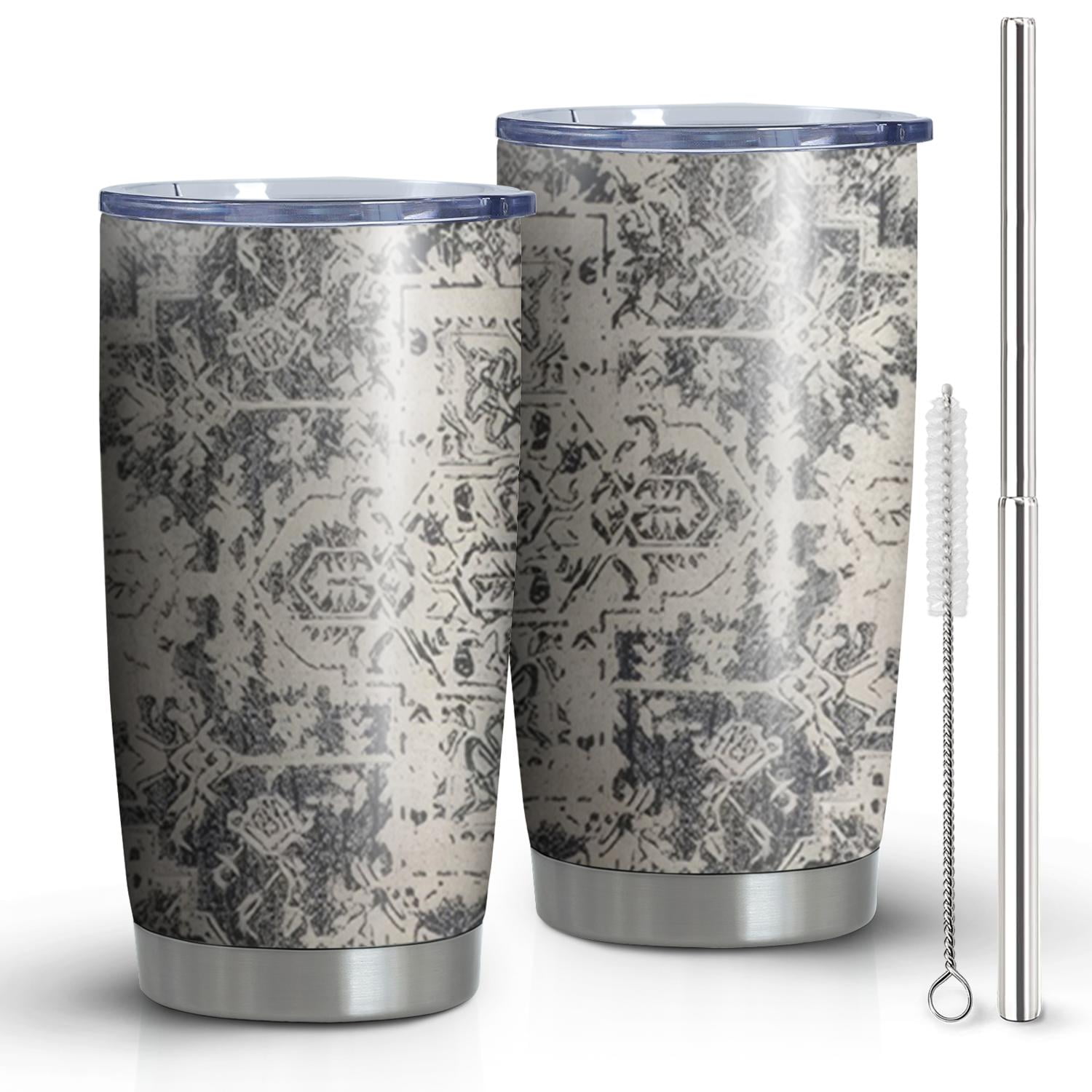 puhnhsv 20oz Boho Coffee Mugs Stainless Steel Vacuum Insulated Coffee ...