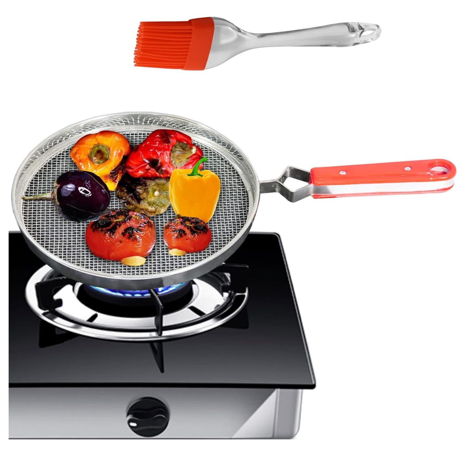 pulka Grill for Gas Stove, phulka Grill, Jali for Kitchen Cooking ...