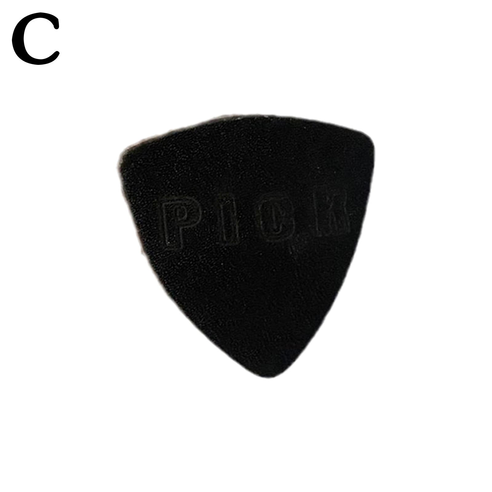 pulunto 4Pcs Leather Guitar Picks Mixed Colorful Soft Leather Thin ...