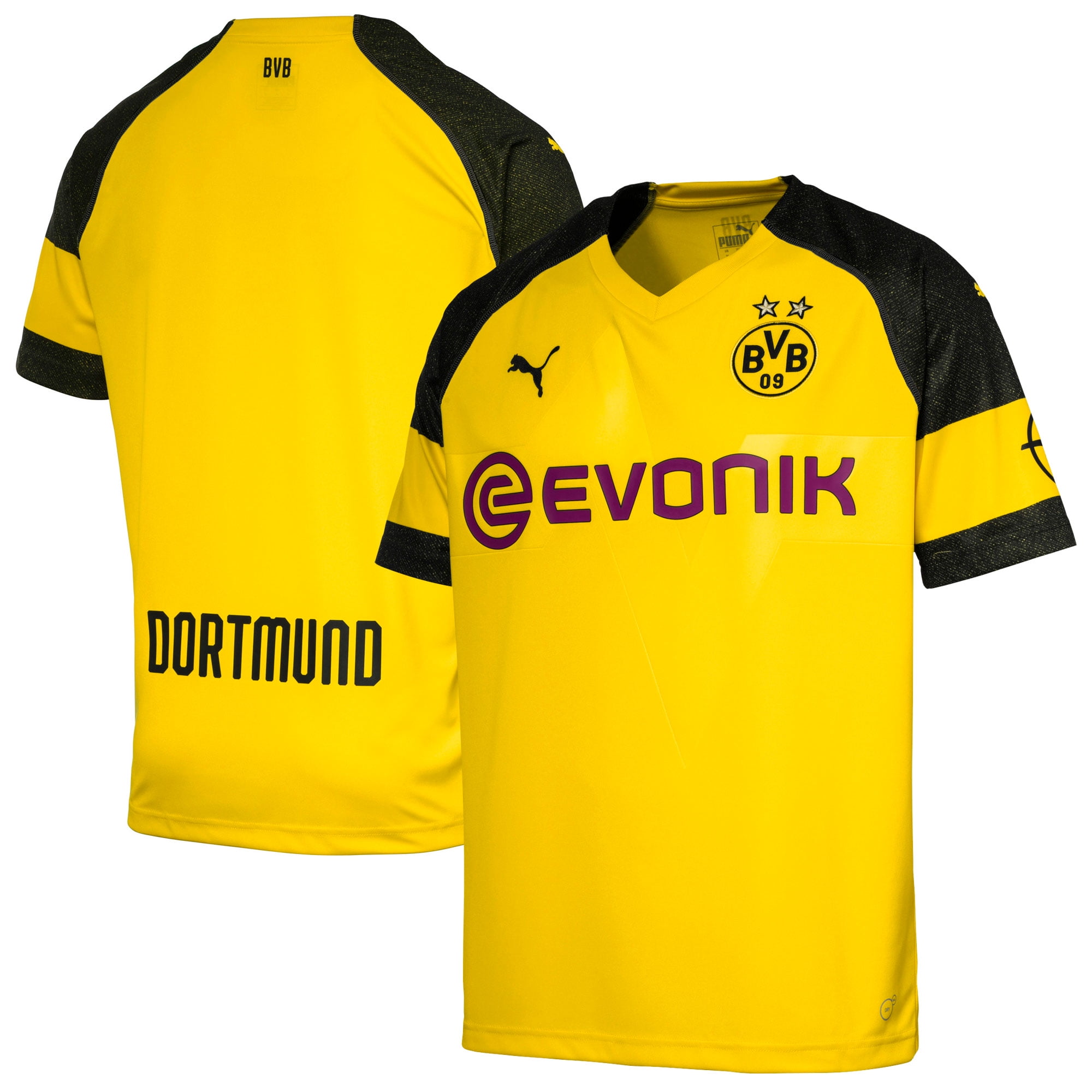puma men's bvb home shirt with evonik logo | 75331001 - Walmart.com