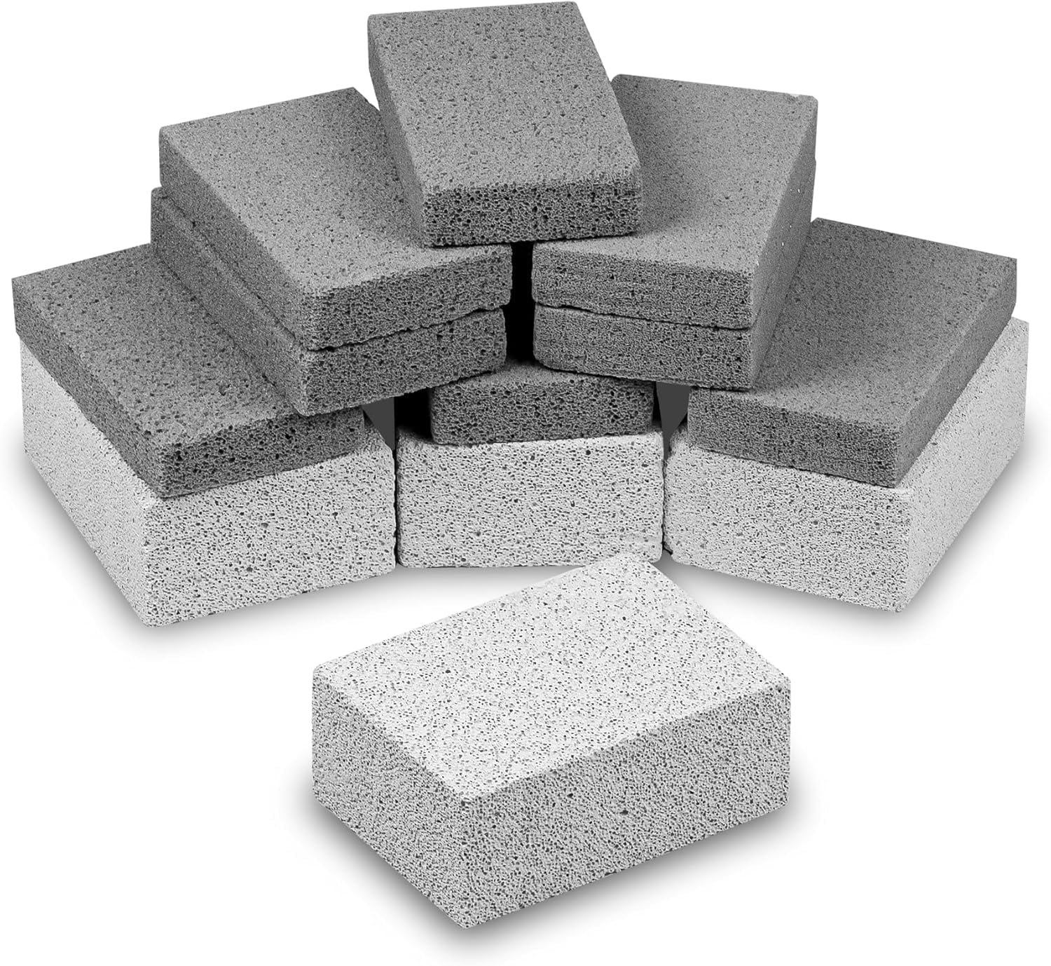 pumice stone, 12 pcs pumice stone for cleaning oven, stove, grill and ...