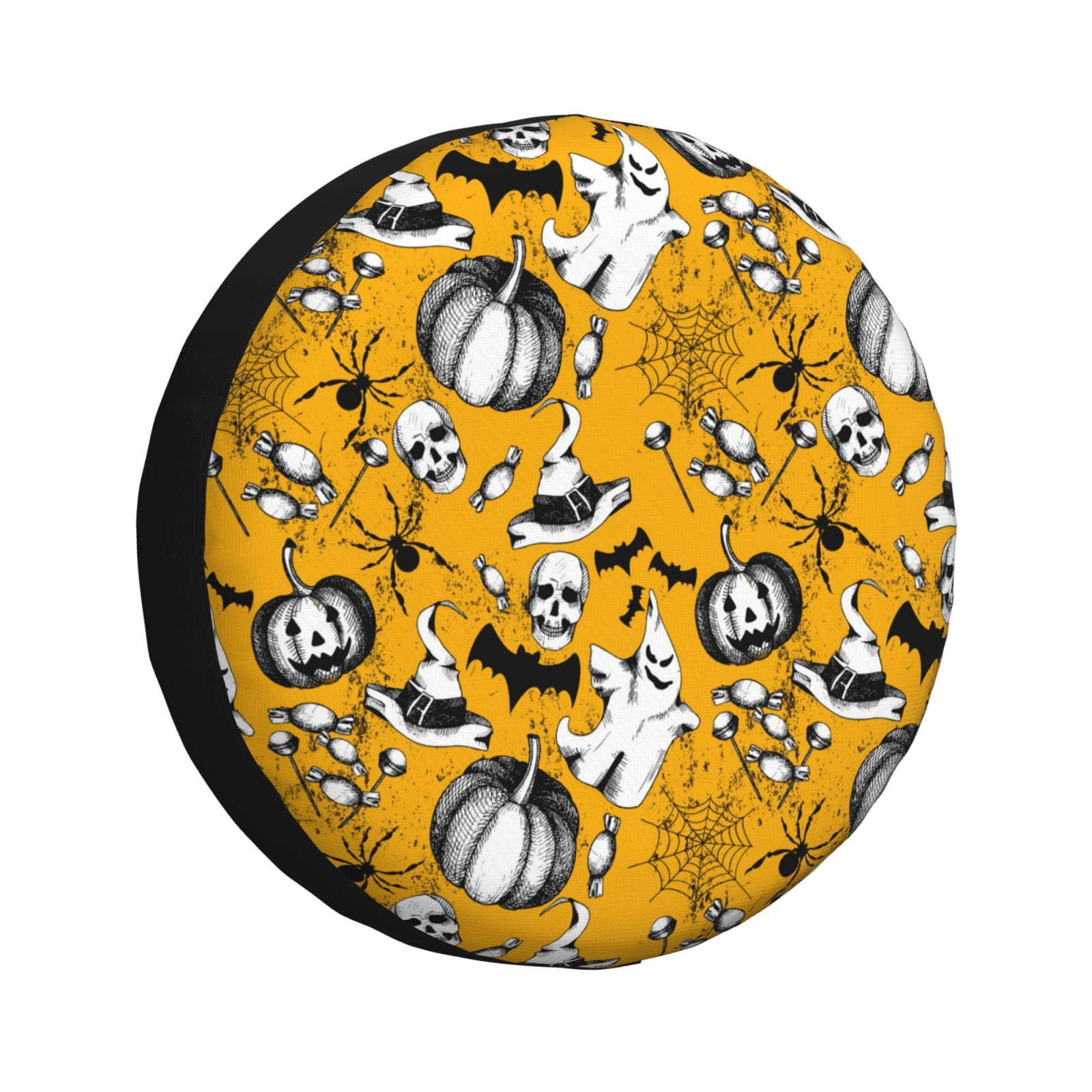 pumpkins halloween hat Spare Tire Cover for Trailer Camper RV Truck SUV ...