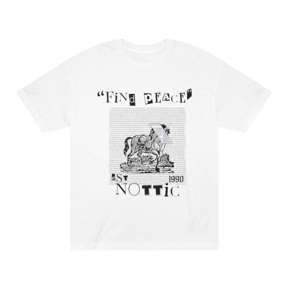 punk unisex Classic Tee with Punk Horse Style Design - Vintage Rock ...