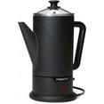 pupikeji 02815 12-Cup Cordless Coffee Percolator - Stainless Steel ...